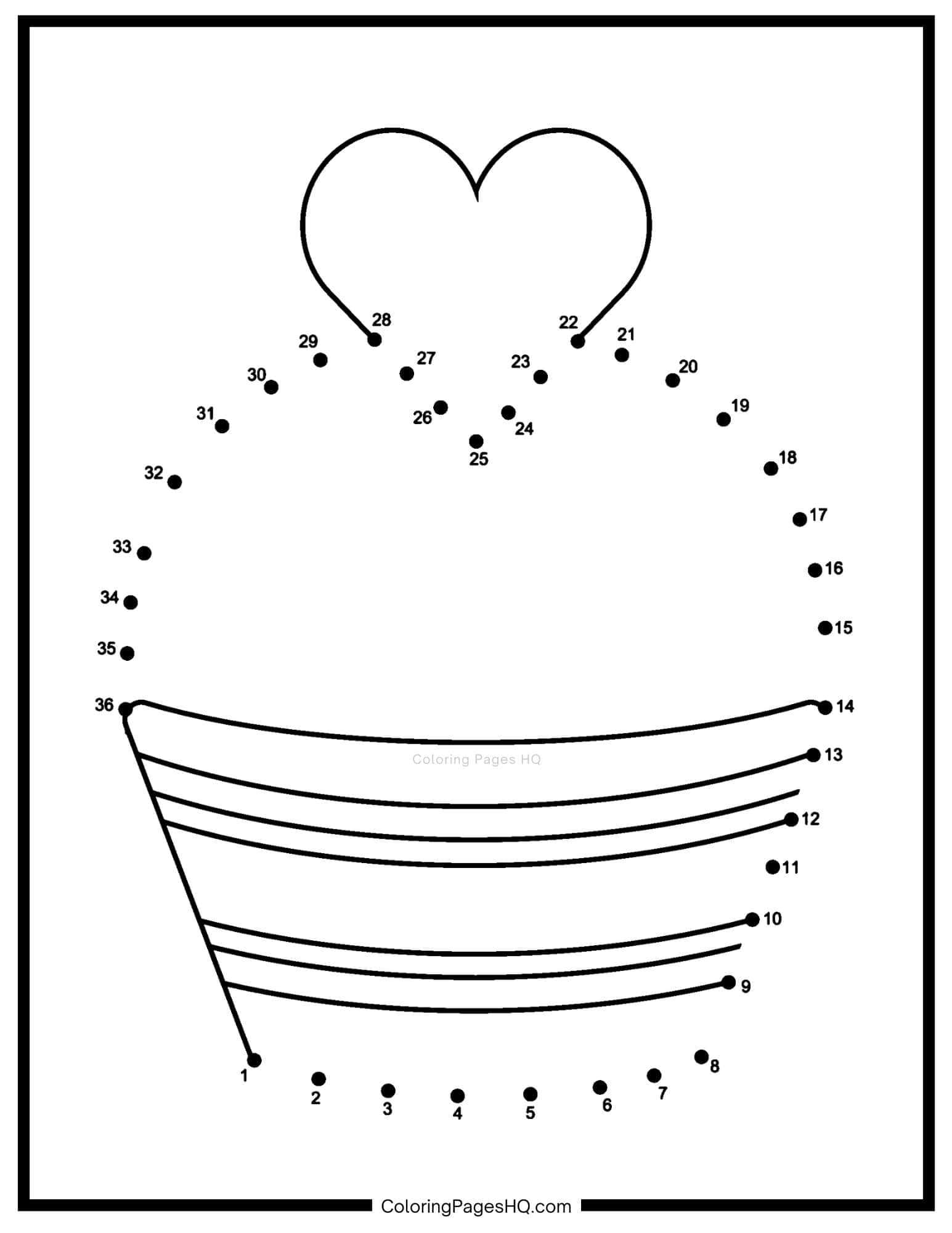 Valentine's Day Connect the Dots Activity (Free PDF Printables ...
